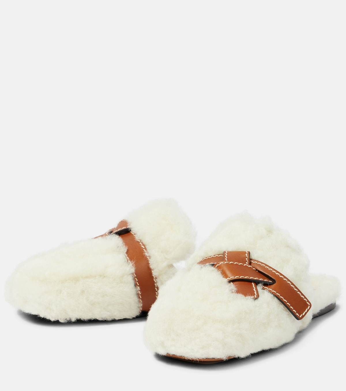Loewe - Gate shearling slippers Loewe
