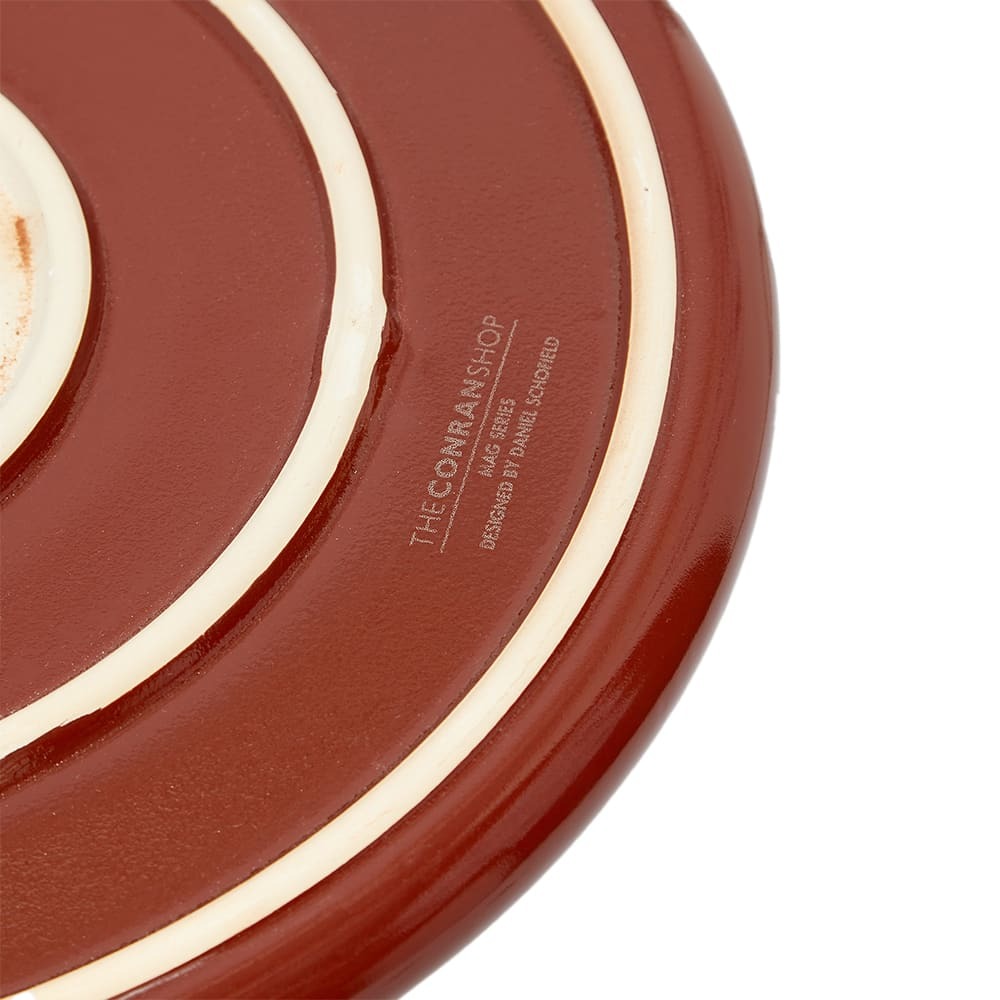 The Conran Shop Mag Round Side Table in Red 40Cm The Conran Shop