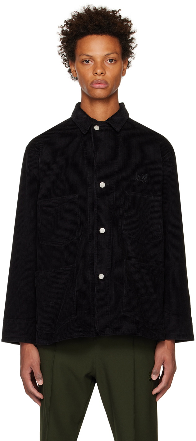 NEEDLES Black SMITH'S Edition Embroidered Jacket Needles