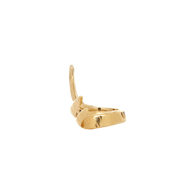 Givenchy Gold Claw Ring Set Givenchy