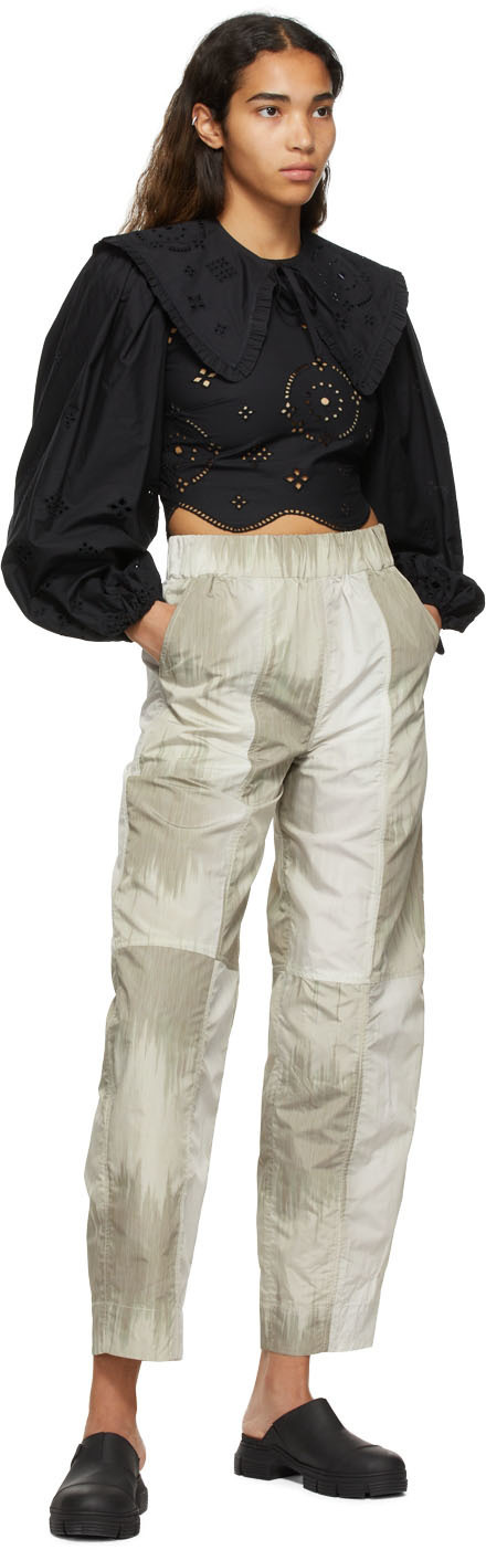 GANNI Black Detached Collar GANNI