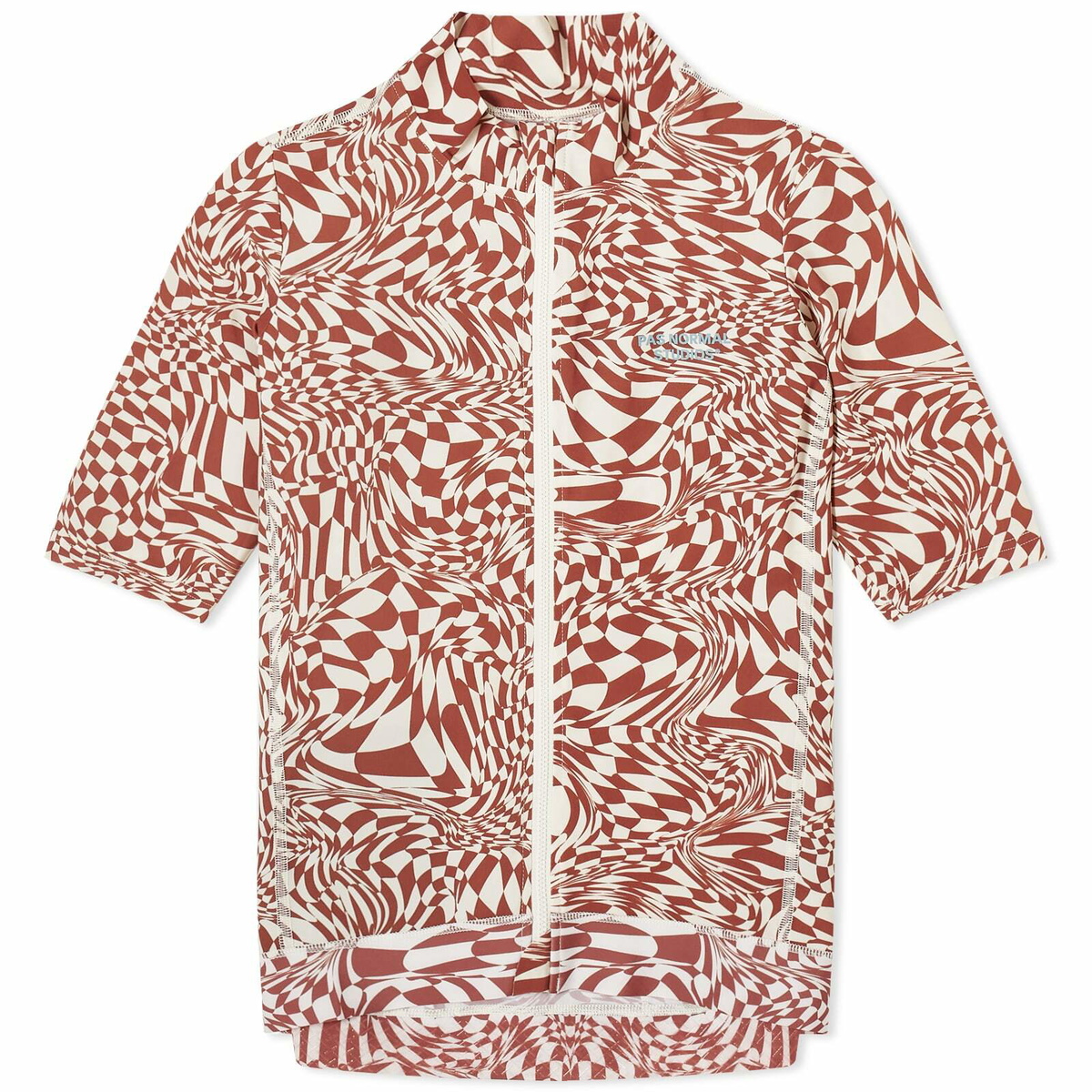 Pas Normal Studios Men's Essential Jersey in Check Brick Pas Normal Studios