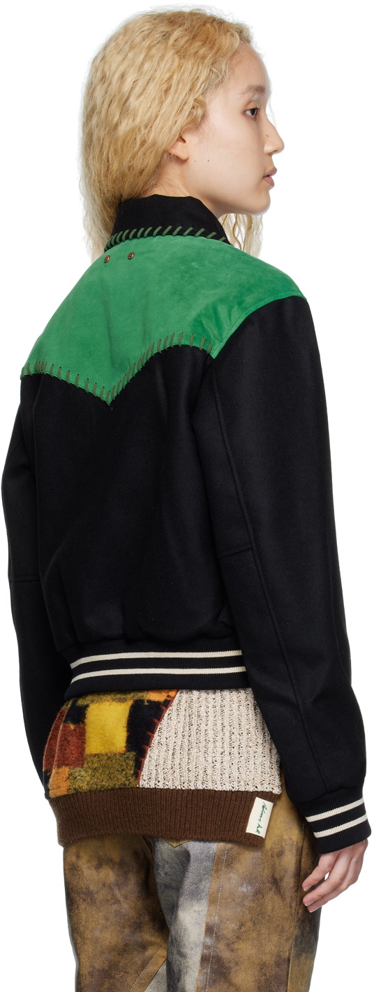 Andersson Bell Black & Green Margo Jacket Andersson Bell