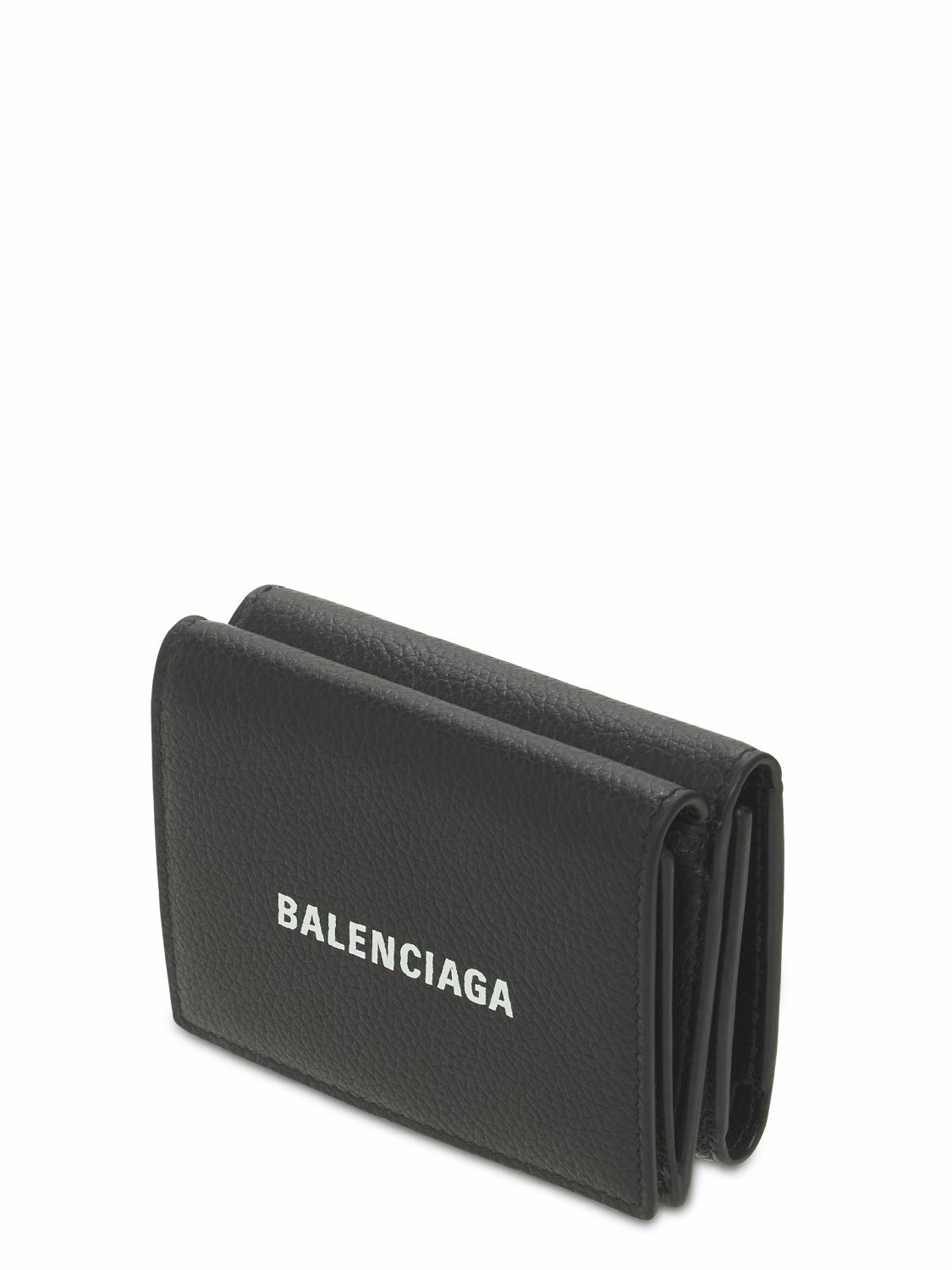 BALENCIAGA - Logo Leather Wallet Balenciaga