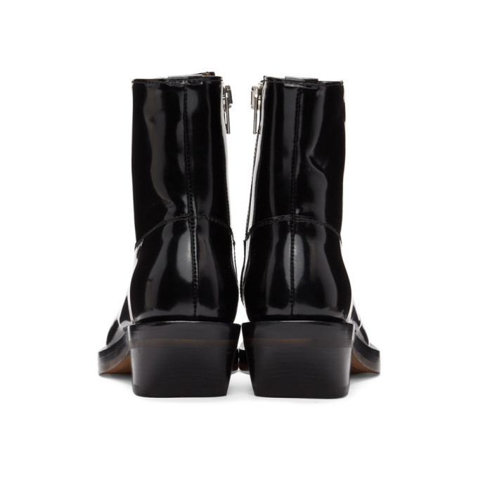 ION Black Squared Boots