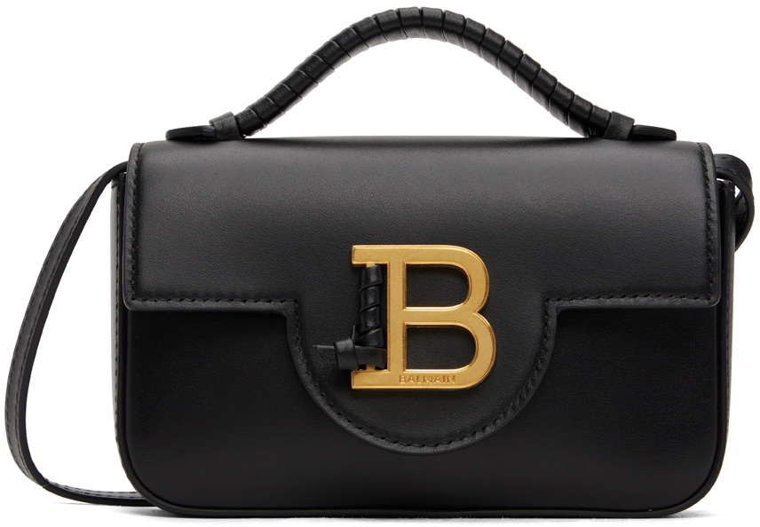 Balmain Black Mini B-Buzz Bag Balmain