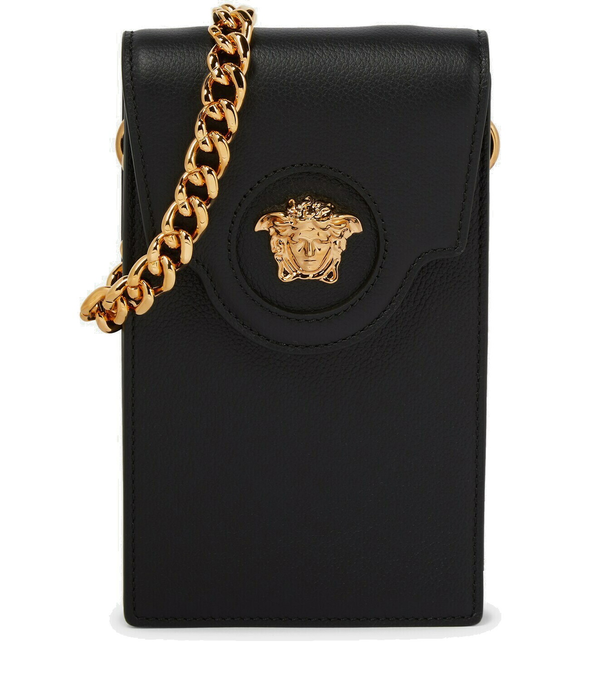 Versace - La Medusa leather phone pouch Versace