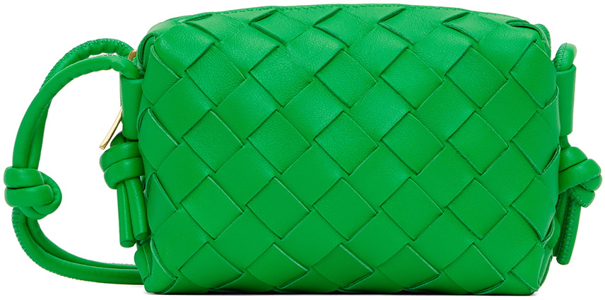 Bottega Veneta Green Mini Loop Camera Bag Bottega Veneta