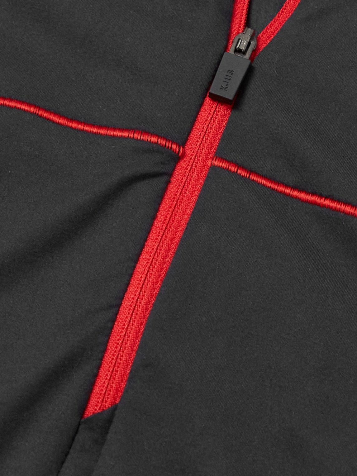 Kjus - Logo-Appliquéd Stretch-Jersey Half-Zip Ski Base Layer - Black Kjus