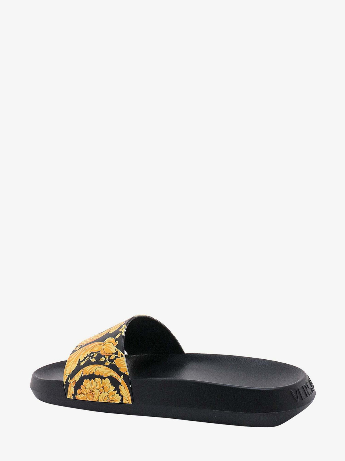 Versace Slide Black Mens Versace