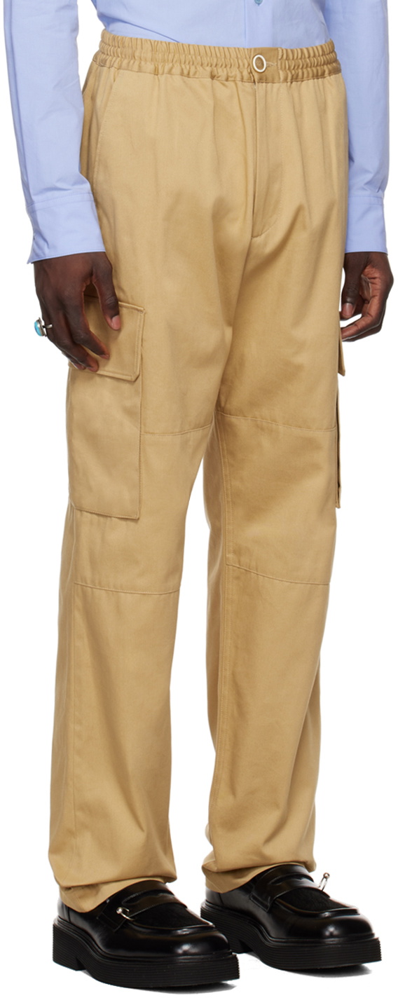Marni Beige Drawstring Cargo Pants Marni