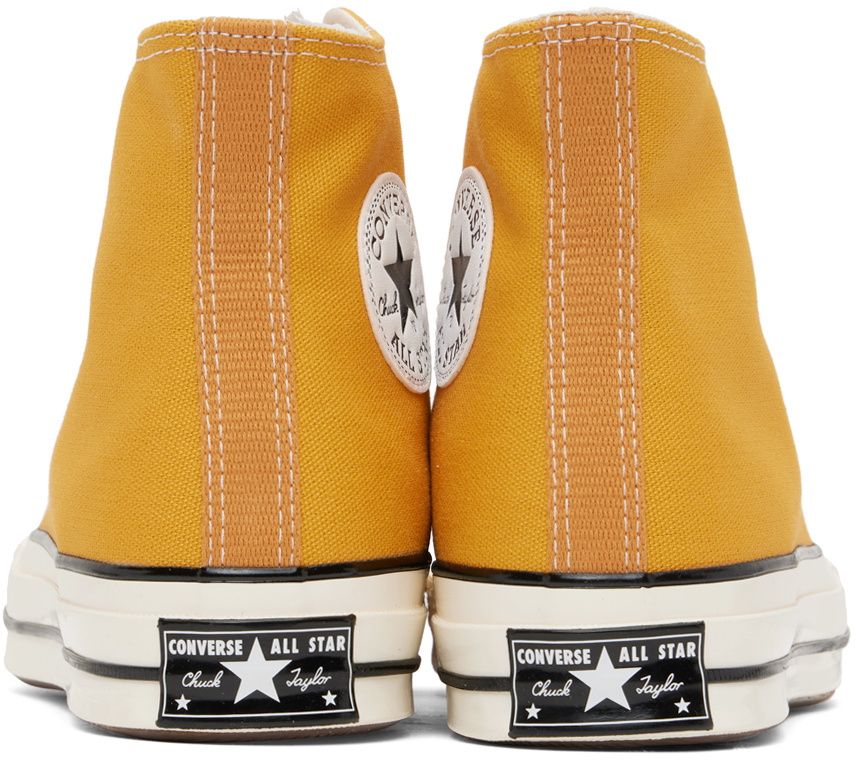 Converse Yellow Chuck 70 High Sneakers Converse