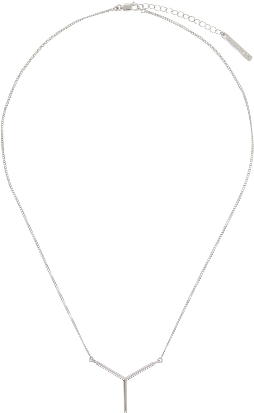 Y/Project Silver Mini Y Necklace Y/Project