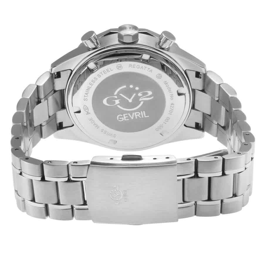 GV2 by Gevril Regatta Blue Dial Mens Watch 42702B GV2 by Gevril