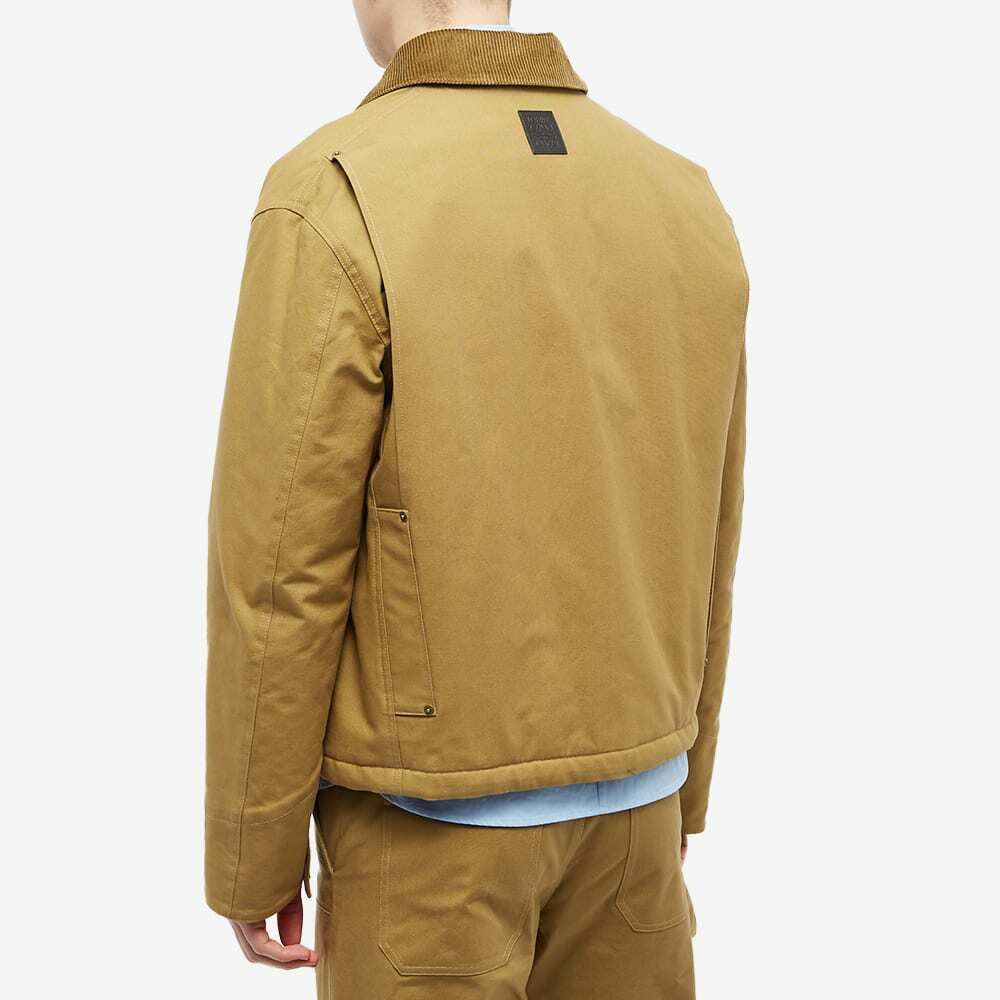 Loewe Men's Zip Workwear Jacket in Chestnut Loewe