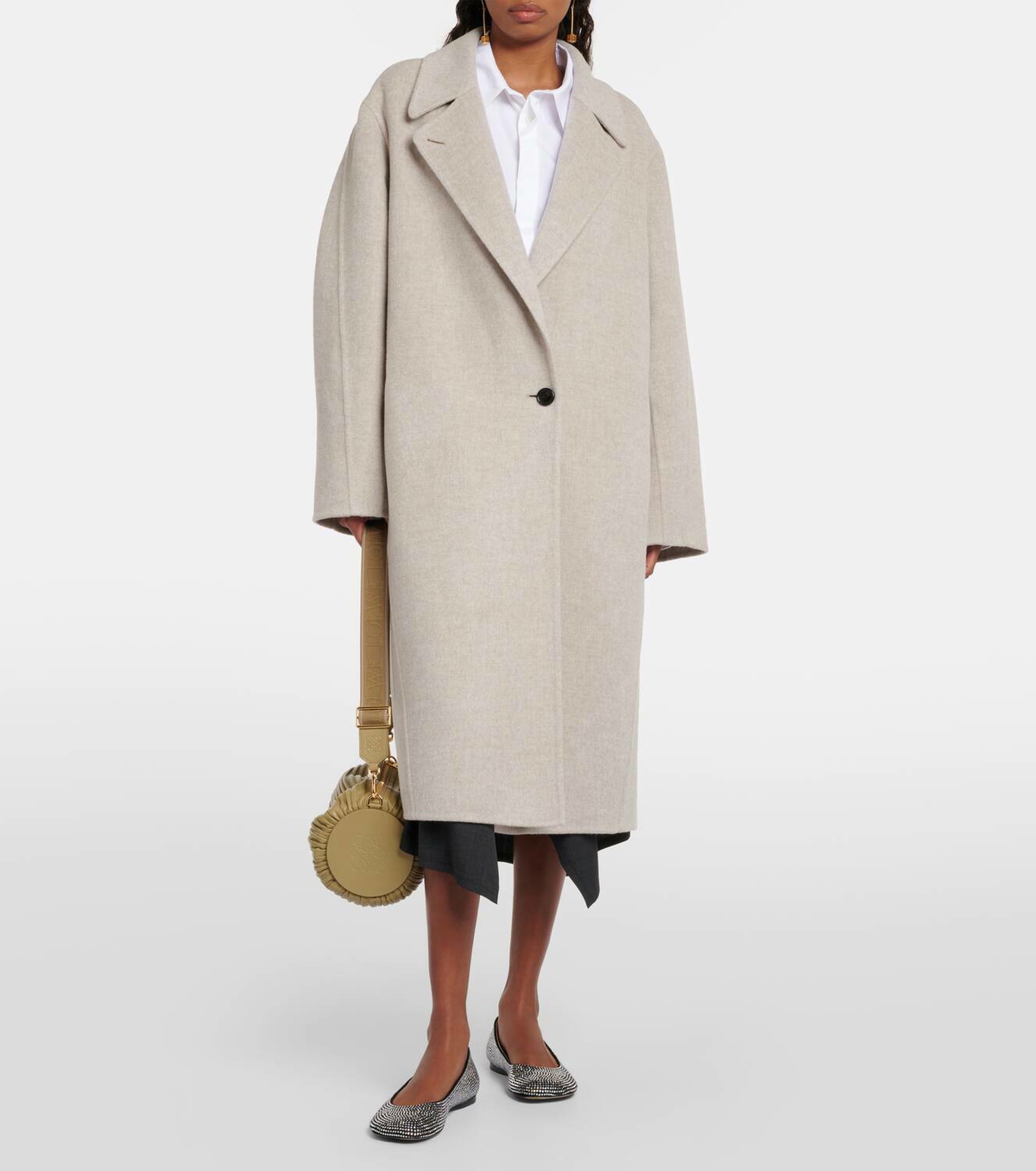 Loewe Wool and cashmere coat Loewe