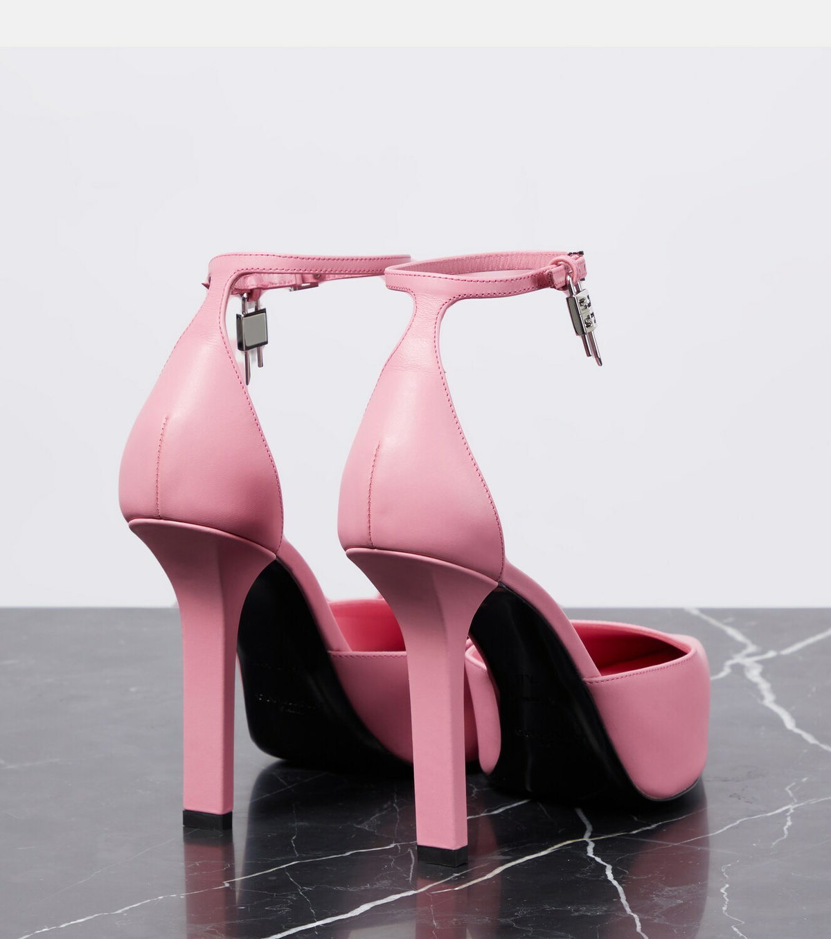 Givenchy - G Lock leather platform pumps Givenchy