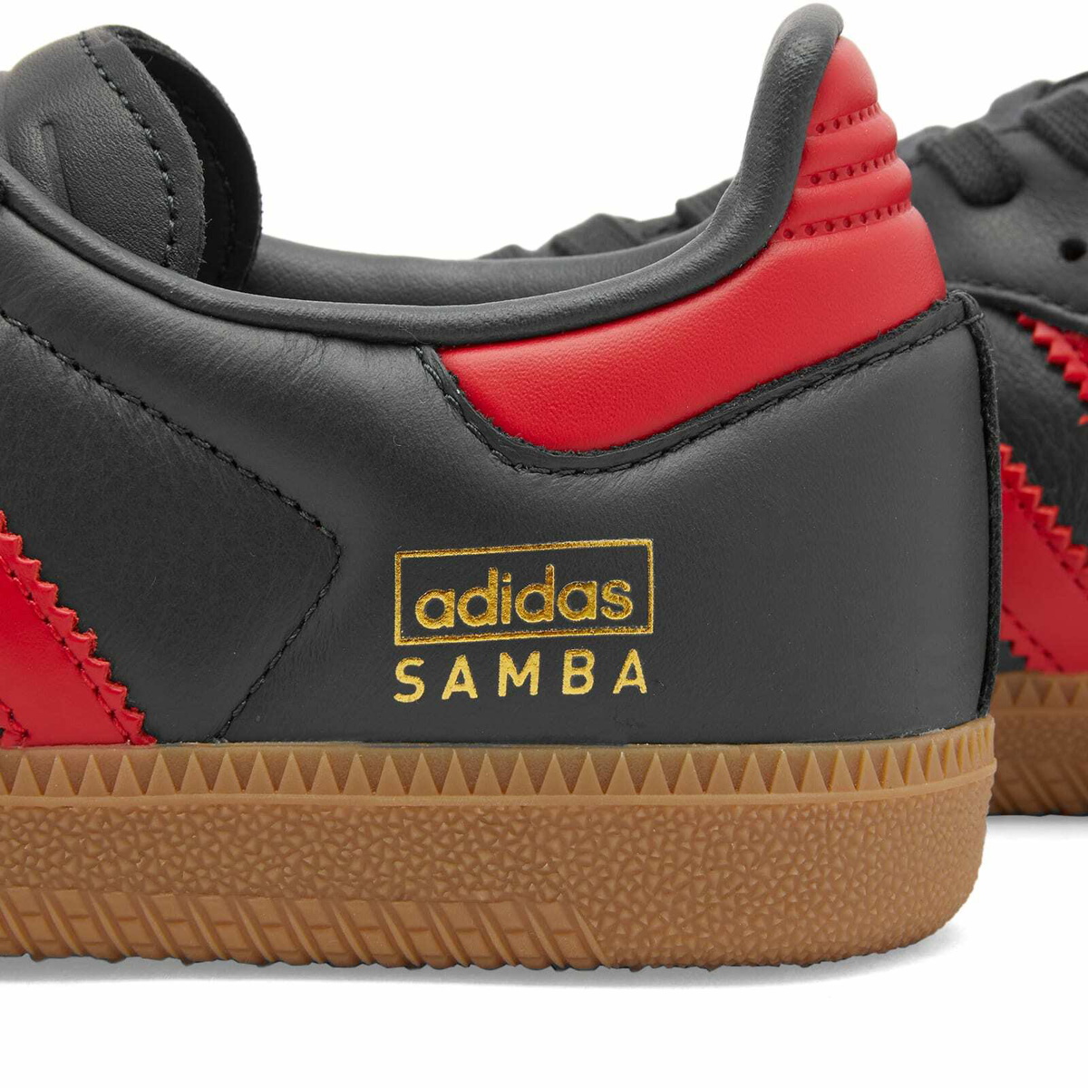 Adidas Samba OG Sneakers in Carbon/Better Scarlet/Gum adidas