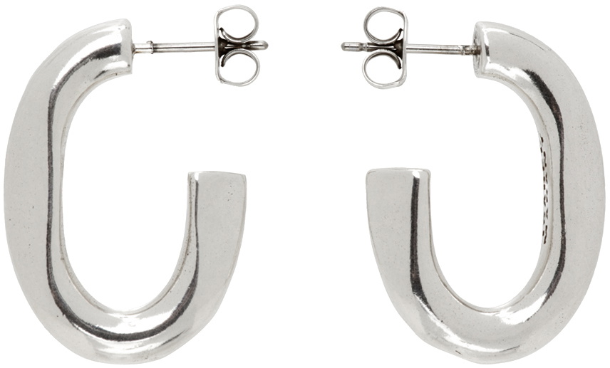 Isabel Marant Silver Hoop Earrings Isabel Marant