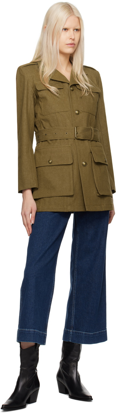 FRAME Navy Utility Jeans Frame Denim