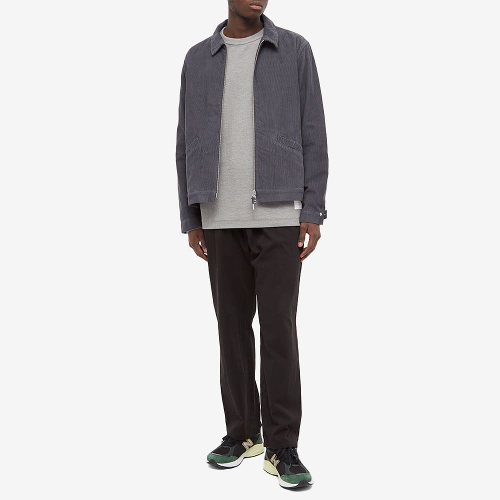 Folk Men's Cord Signal Jacket in Slate Acid Wash Folk