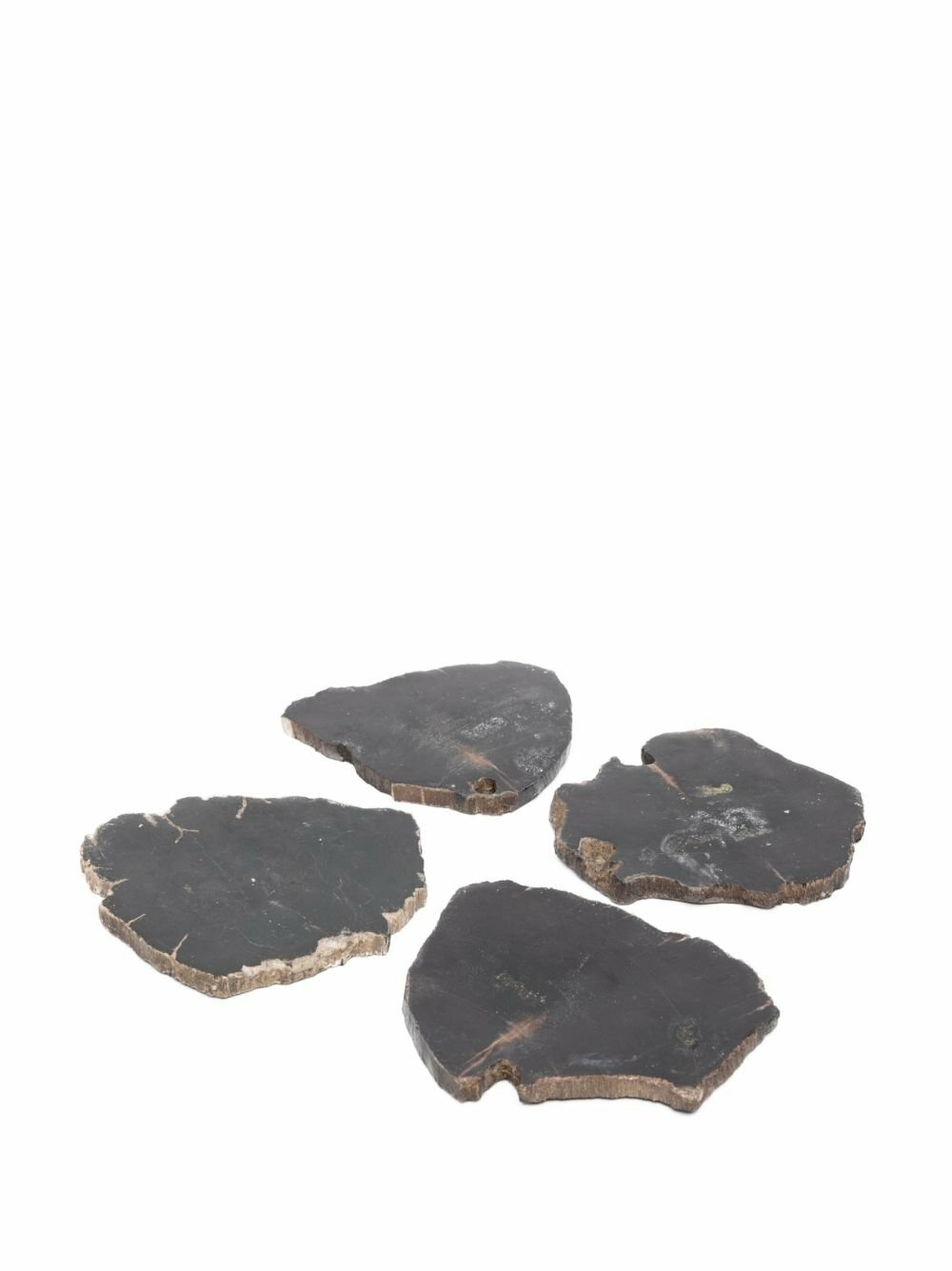 Soho Home Black Balfern Wood Coaster Set Soho Home