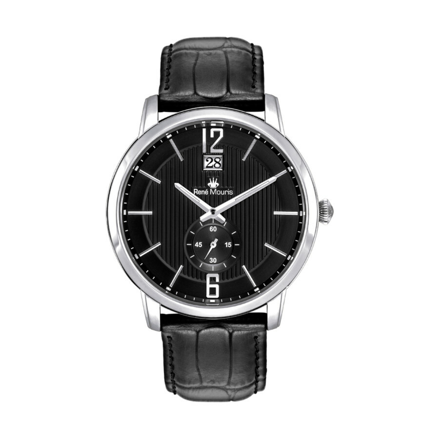 Rene Mouris Executive Black Dial Mens Watch 80101RM1 Rene Mouris