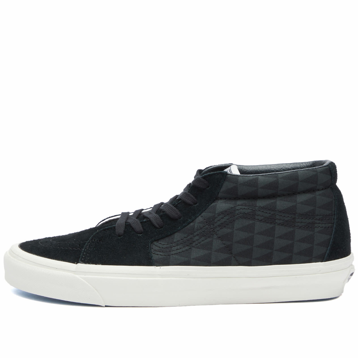 Vans Men's UA SK8-Mid 83 DX Sneakers in Black/Cloud Dancer Vans