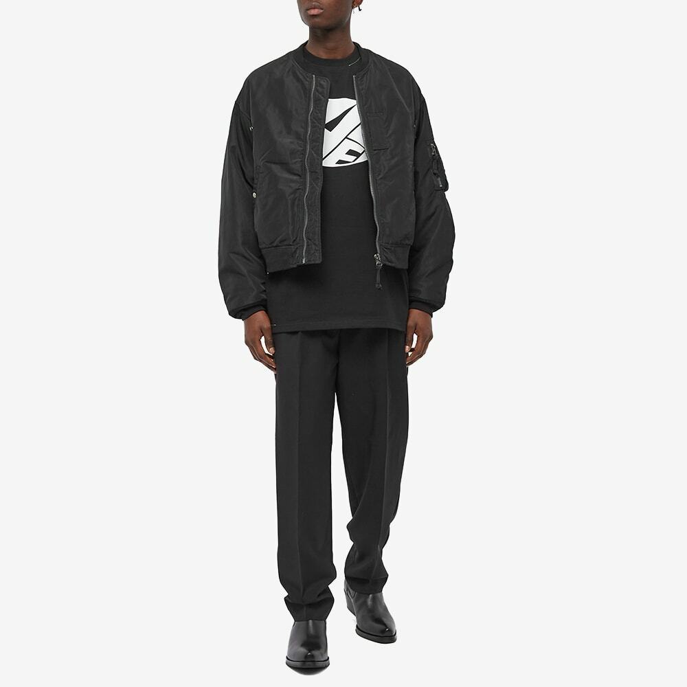 ADER Error Men's Distort Logo T-Shirt in Black ADER error