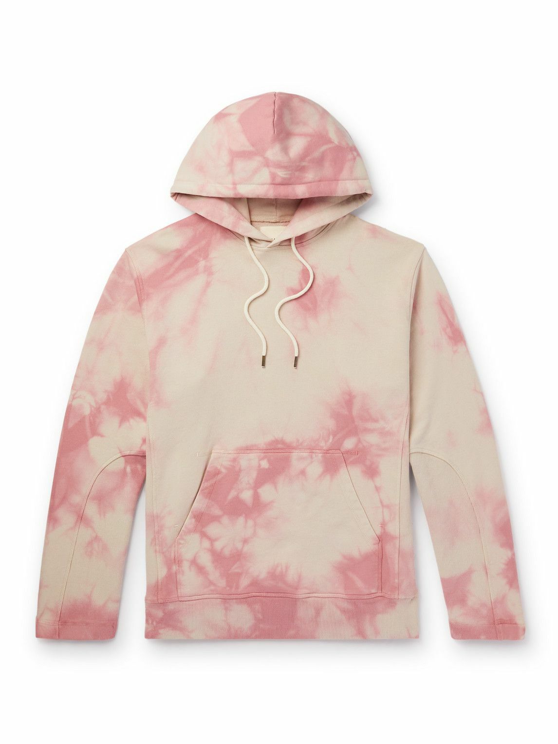 Nicholas Daley - Tie-Dyed Cotton-Jersey Hoodie - Pink Nicholas Daley