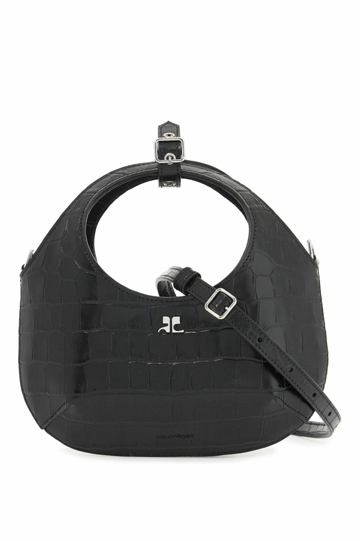 COURREGES mini holy bag Black Courreges