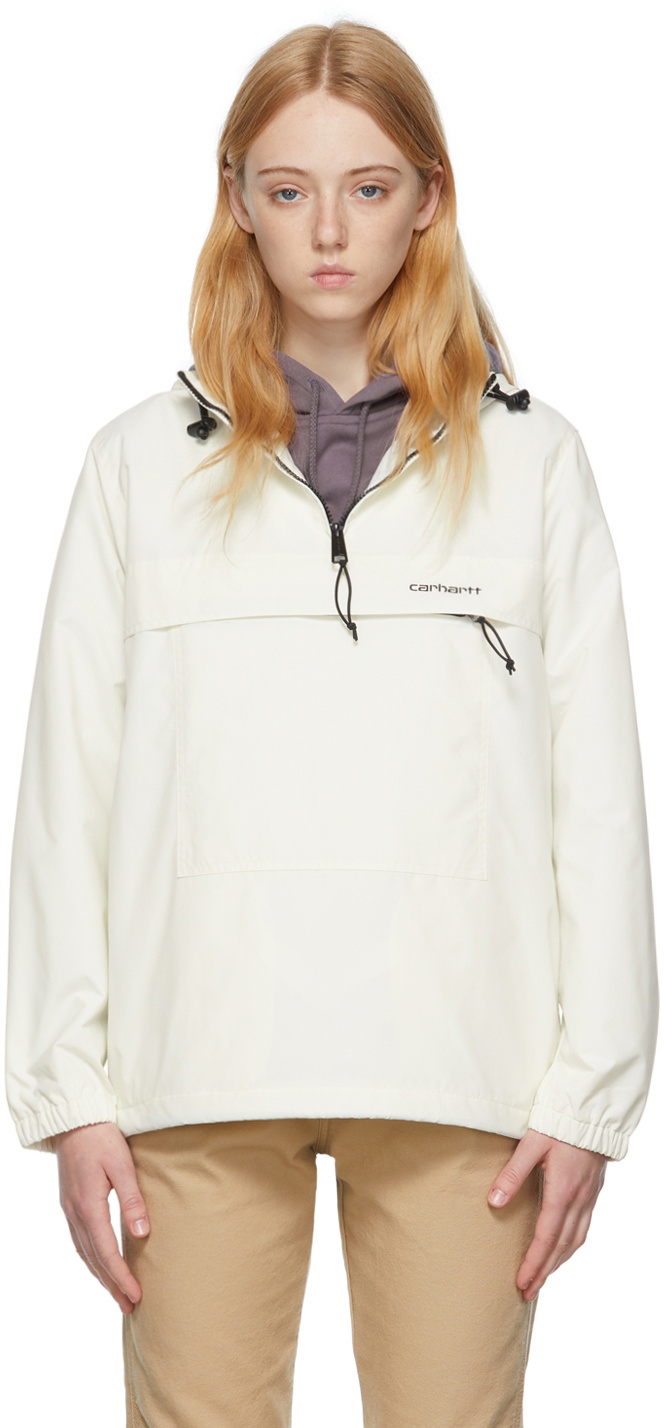 Carhartt Work In Progress Off-White Nylon Jacket Carhartt WIP