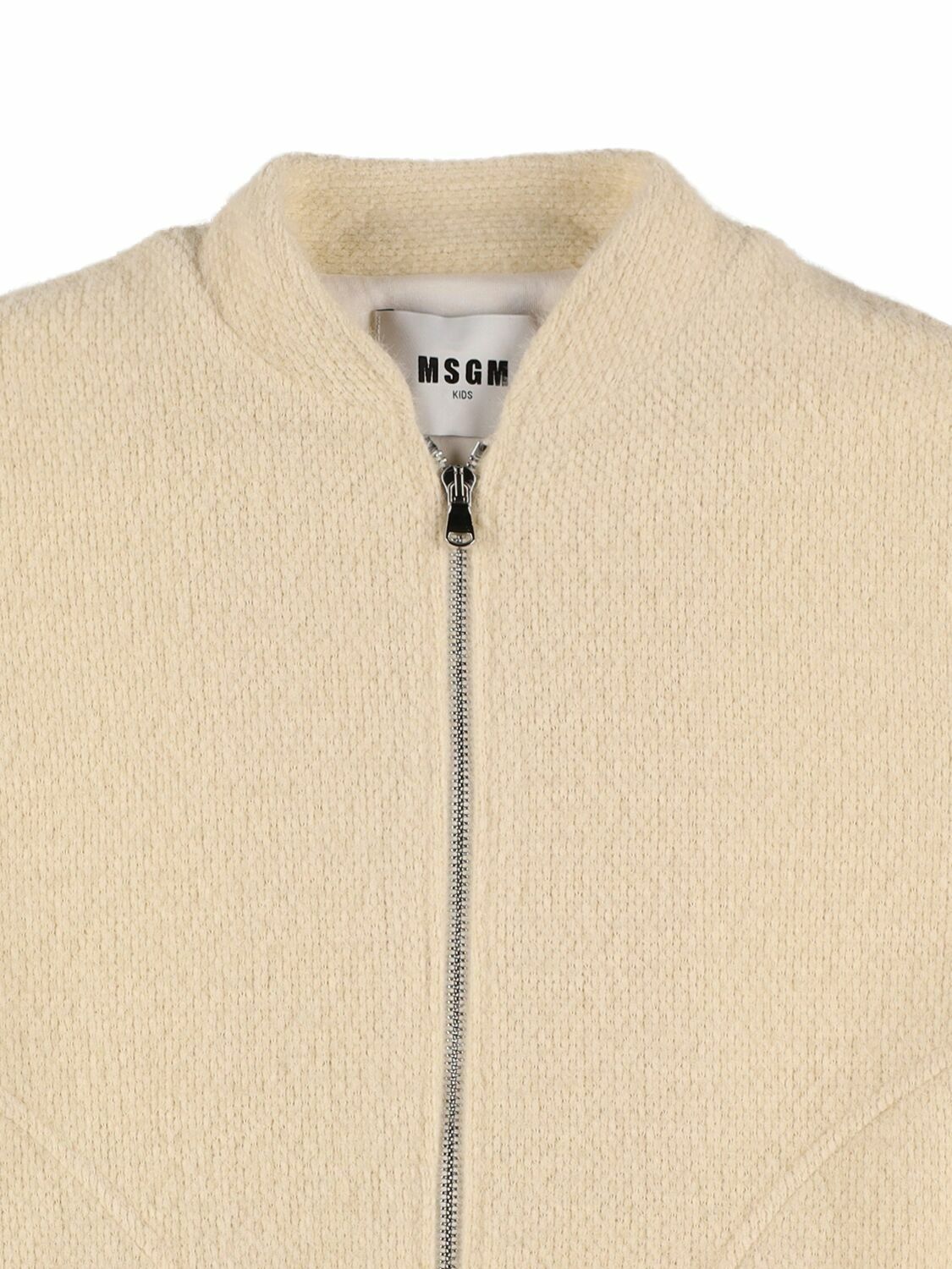 MSGM Bouclé Bomber Jacket MSGM