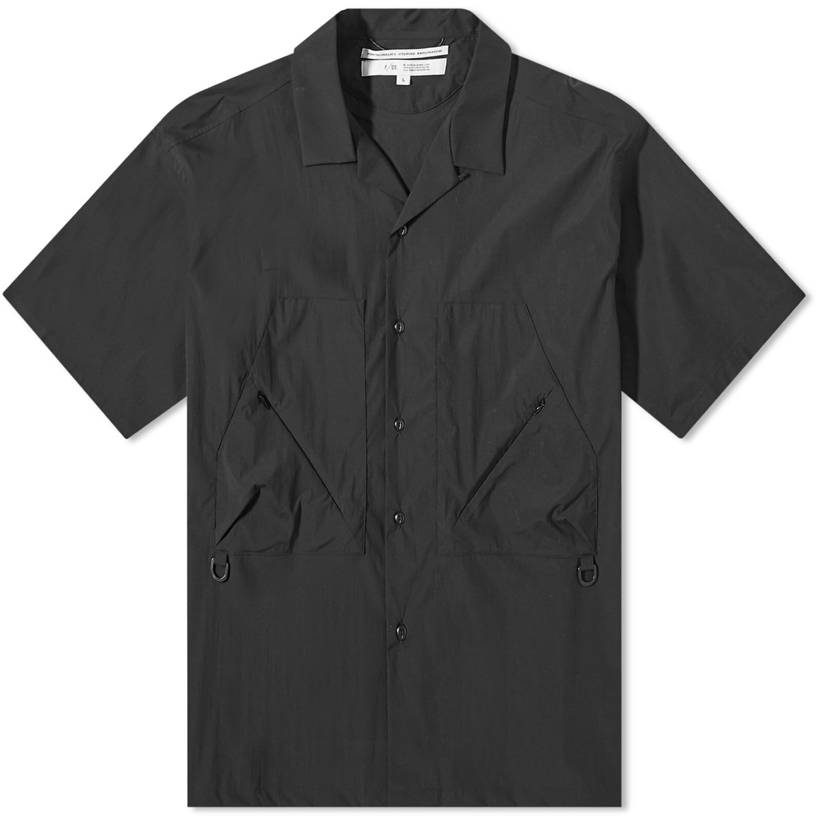 F/CE. Men's 15D Stretch Cordura Tech Shirt in Black F/CE.