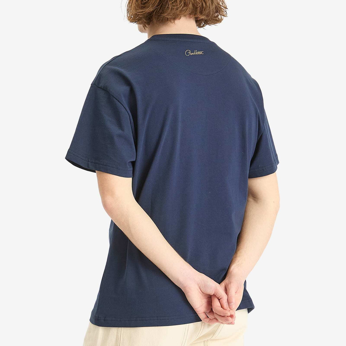 Pendleton Men's Harding Star T-Shirt in Navy/Harding Pendleton