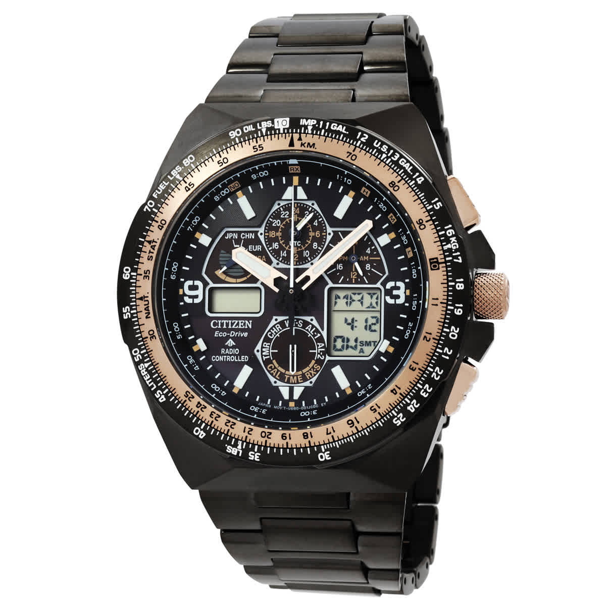 Citizen Promaster Skyhawk A-T Analog-Digital Black Dial Mens Watch ...