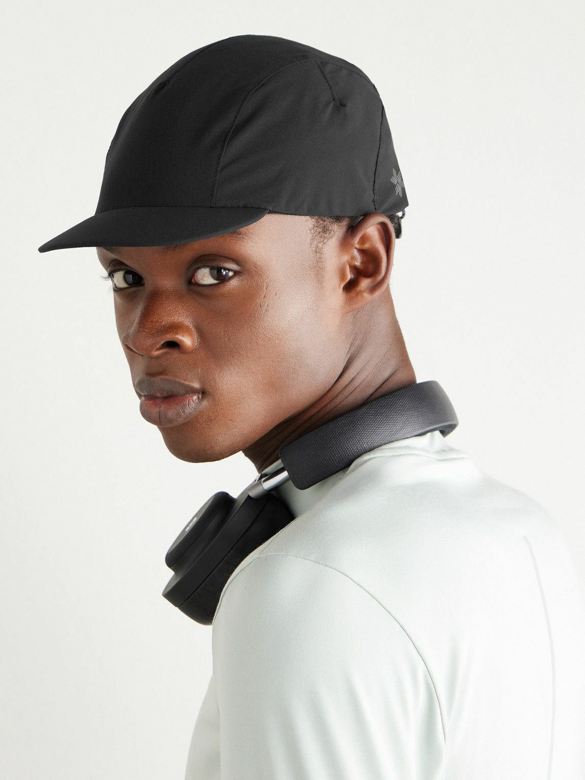 Goldwin - Logo-Print Stretch-Shell Cap Goldwin