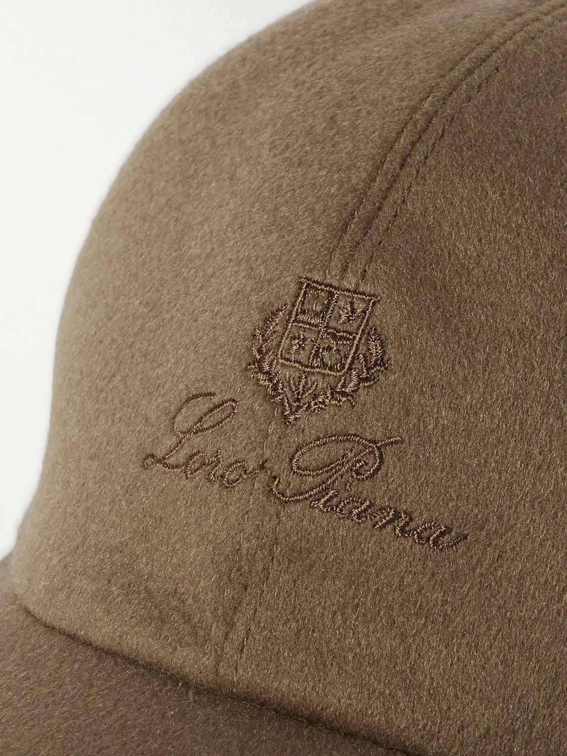 Loro Piana - Logo-Embroidered Storm System® Cashmere-Felt Baseball Cap ...