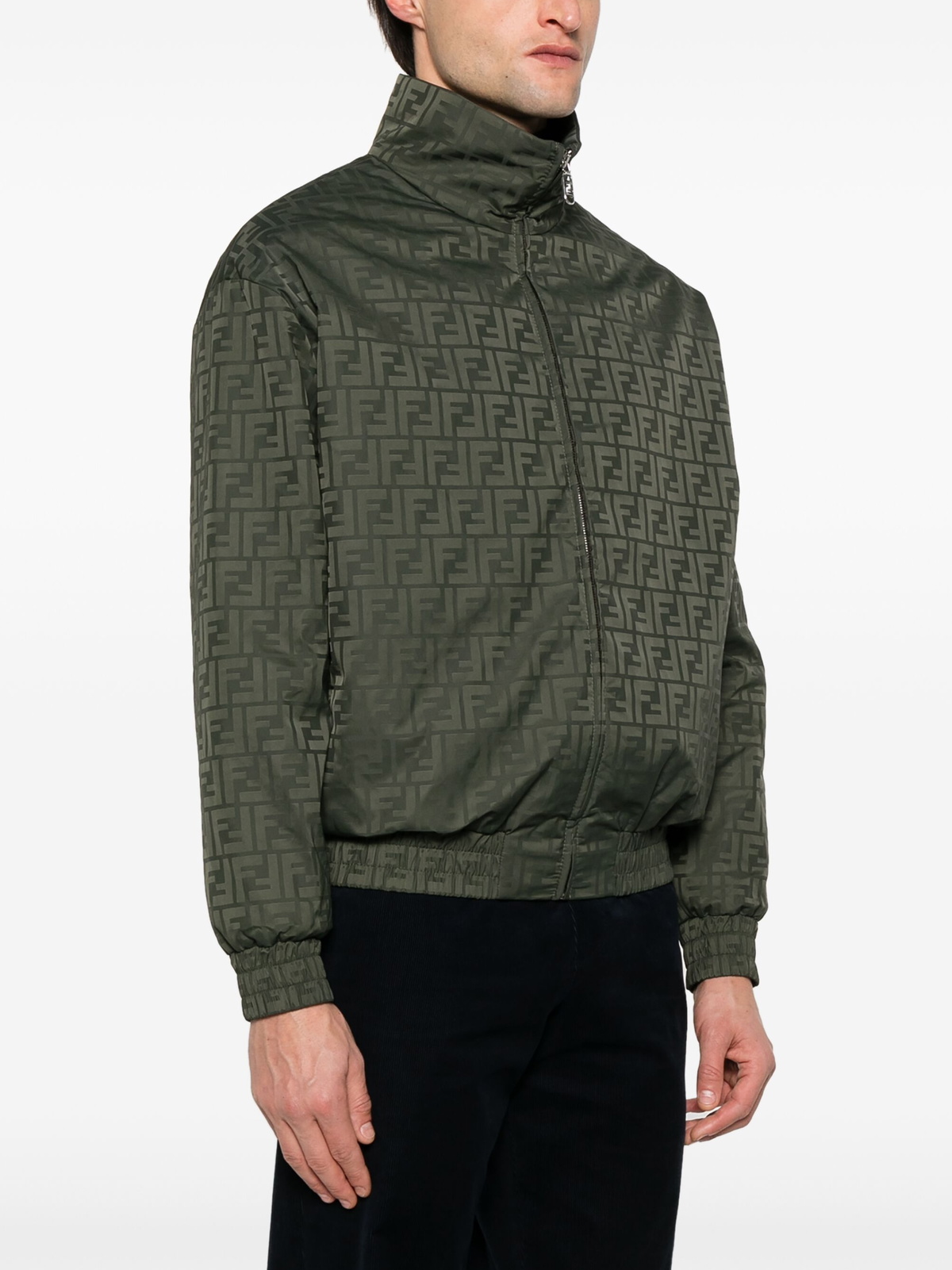 FENDI - Ff Padded Bomber Jacket Fendi