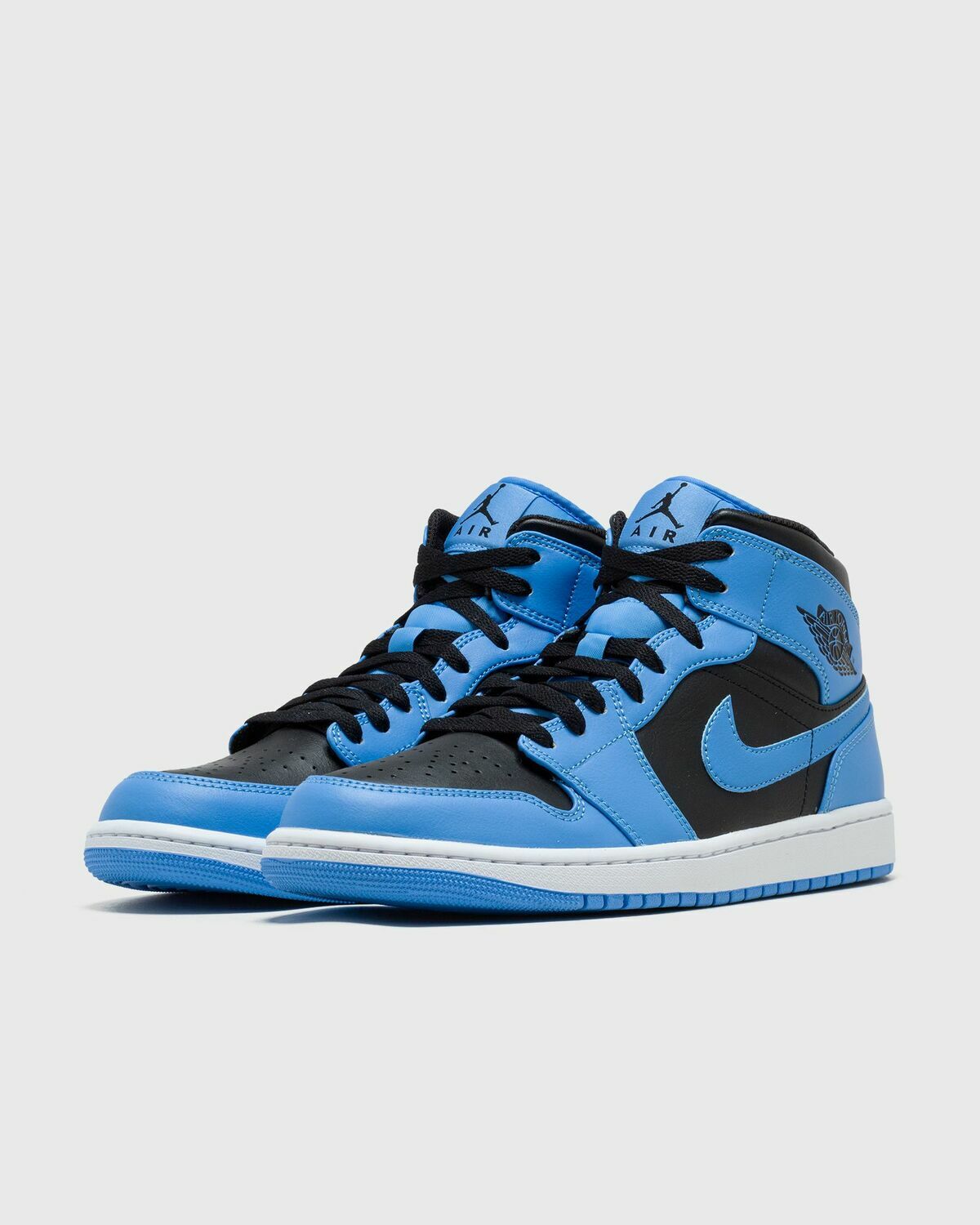 Jordan Air Jordan 1 Mid 'university Blue' Black/Blue Basketball/High ...