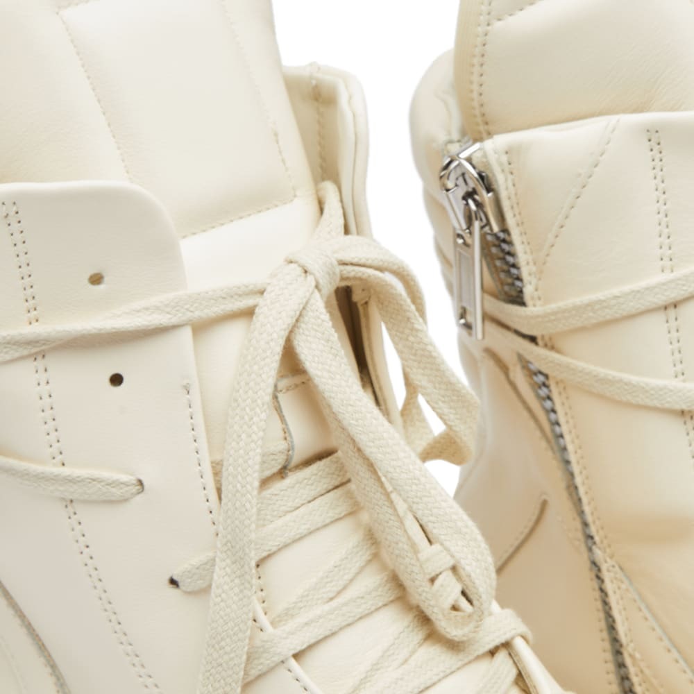 Rick Owens Men's Geobasket Sneakers in Milk Rick Owens Rick Owens Men's Geobasket Sneakers in Milk Rick Owens