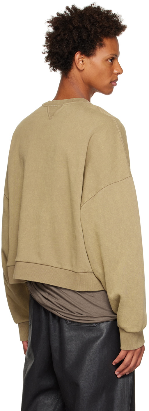 Entire Studios Tan Box Sweatshirt Entire Studios