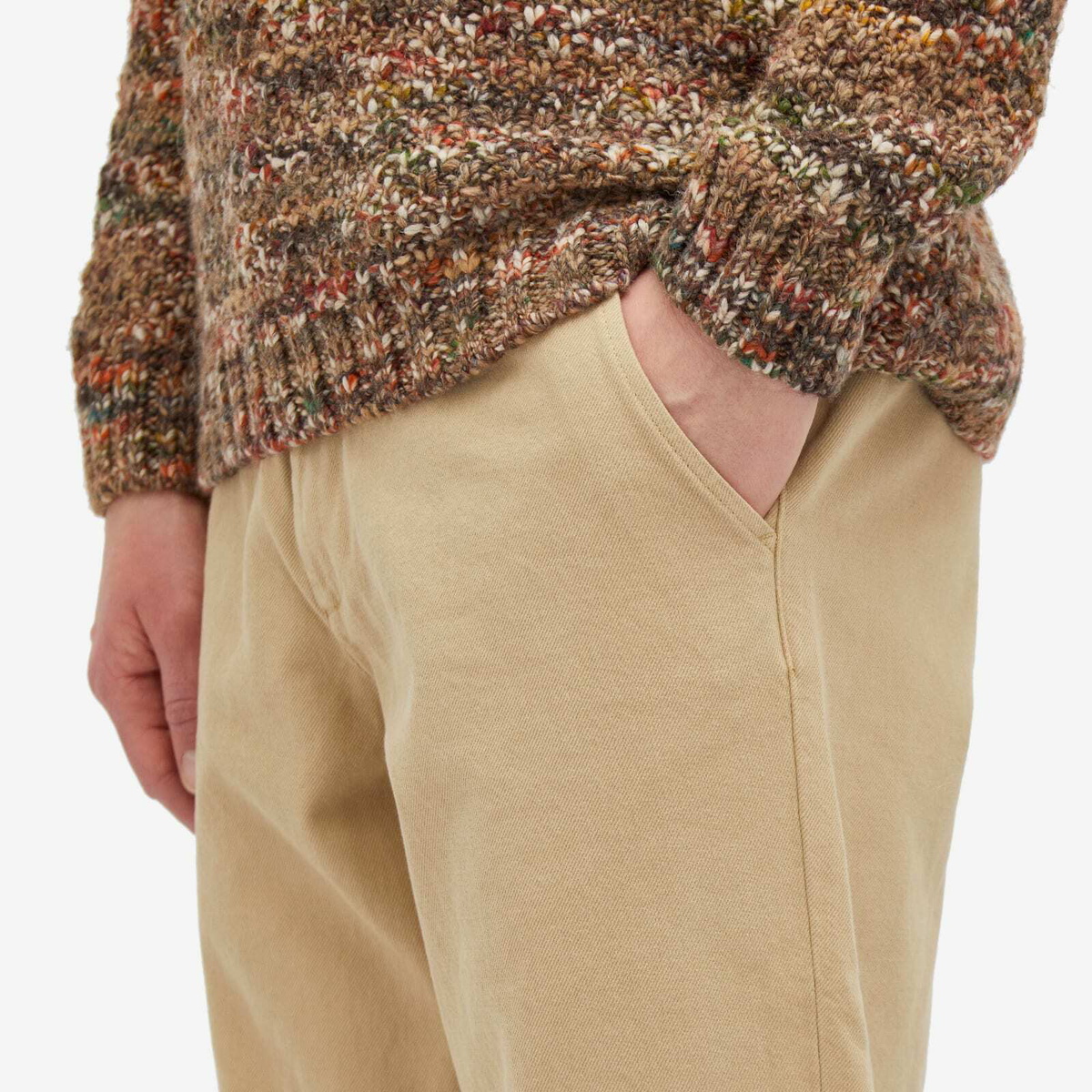Foret Men's Clay Twill Pants in Corn Foret
