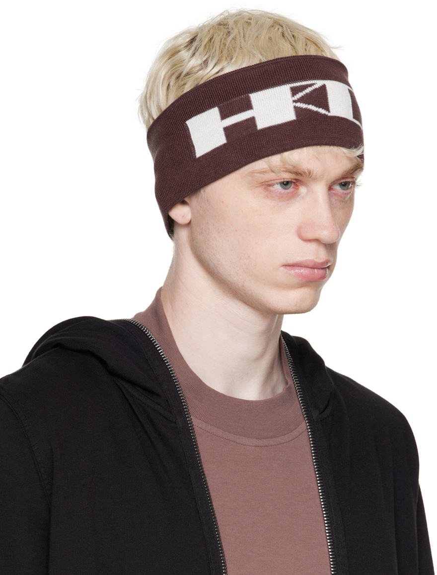 Rick Owens DRKSHDW Purple 'HRDR' Headband Rick Owens Drkshdw