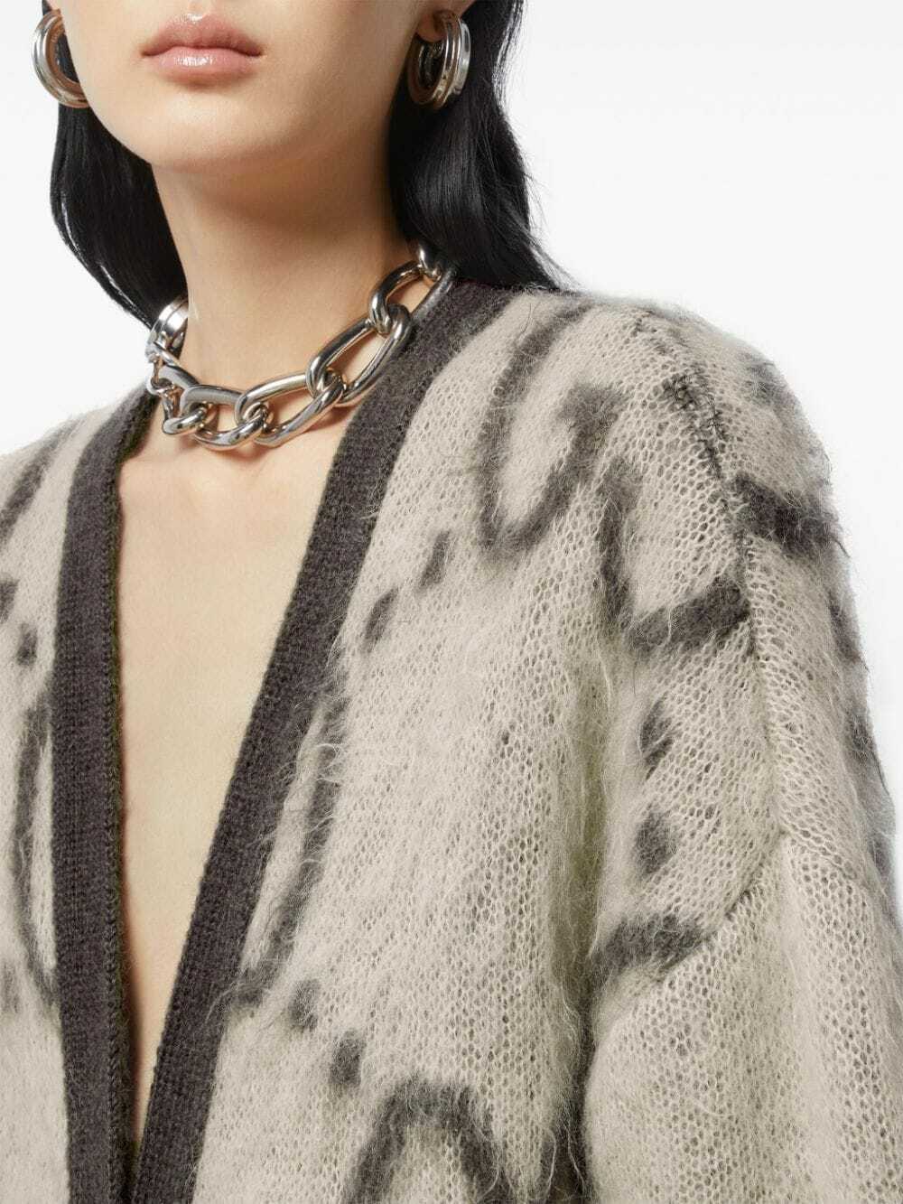 GUCCI - Gg Wool Cardigan Gucci