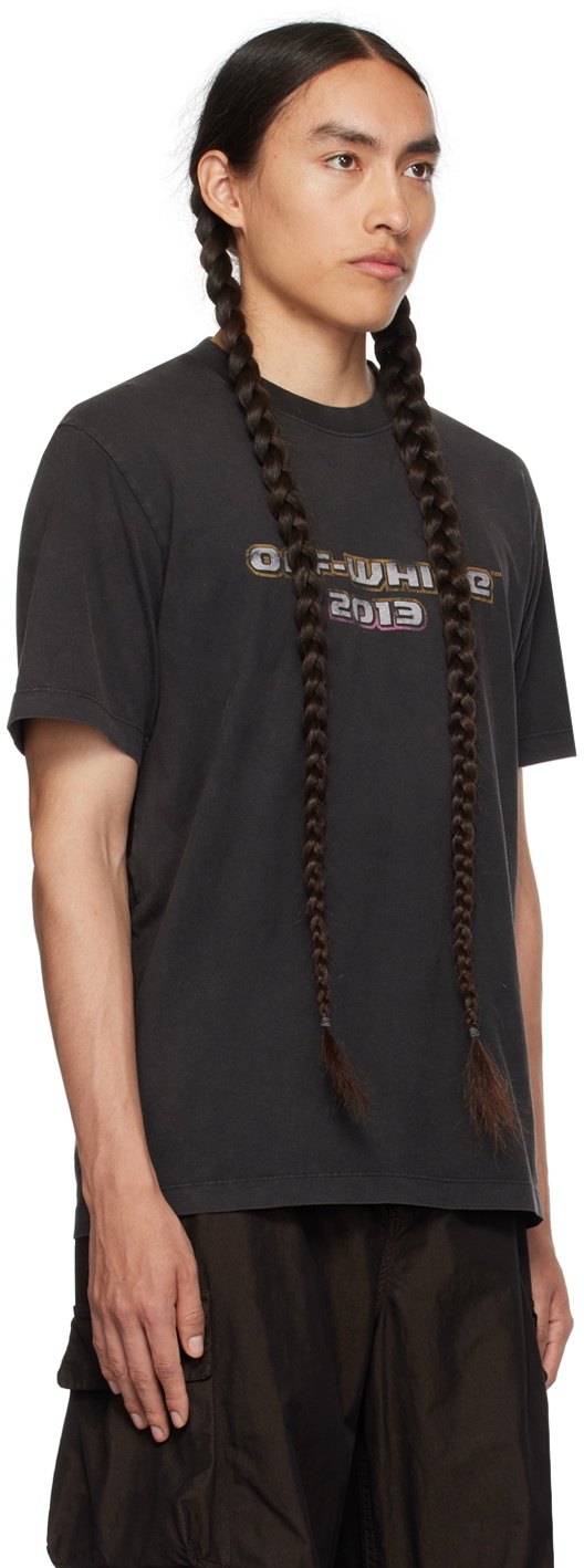 Off-White Black Digit Bacchus T-Shirt Off-White