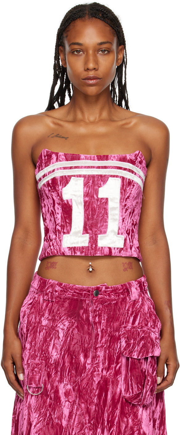 Collina Strada Pink '11' Camisole Collina Strada