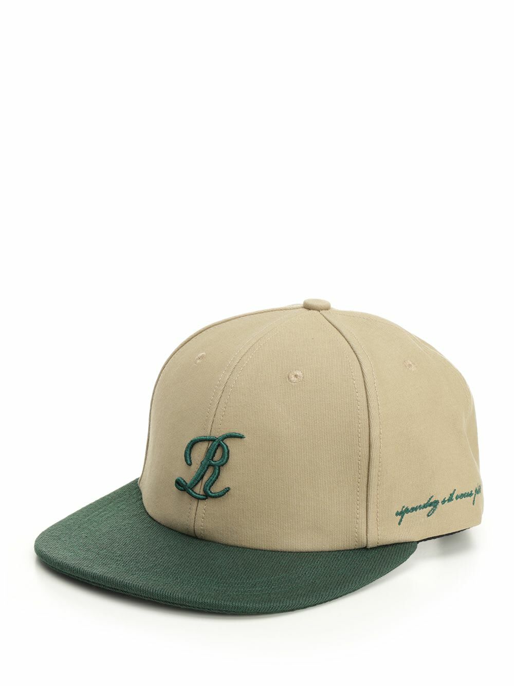 AGOLDE Baseball Cap With R Logo Embroidery AGOLDE
