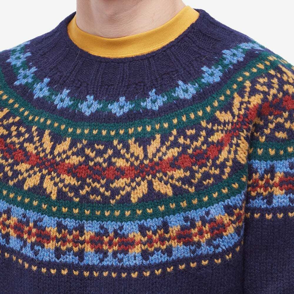 Howlin by Morrison Men's Howlin' Fragments of Light Fair Isle Crew Knit ...
