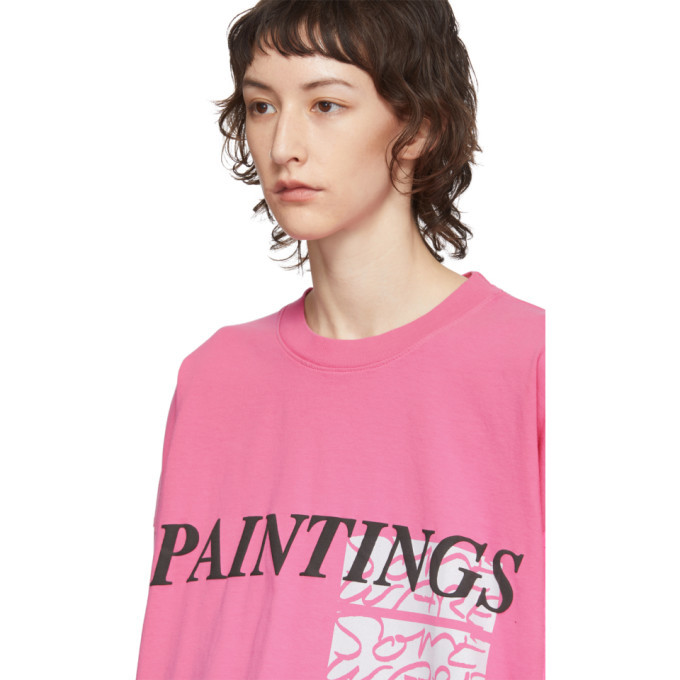 Some Ware Pink Paintings New Body Long Sleeve T-Shirt Some Ware